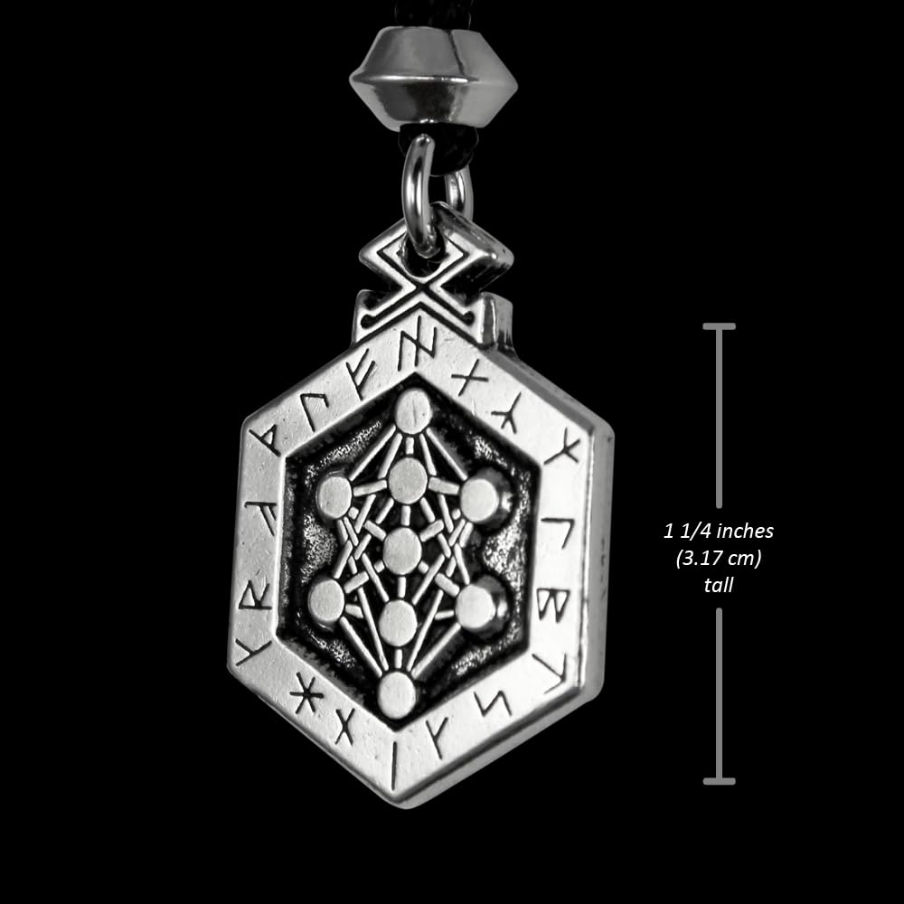 Snapklik.com : Armanen Runes Necklace - Yggdrasil Amulet - Norse Viking ...