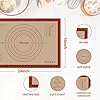 Amazon.com: Silicone Pastry Mat, 16" x 24" Silicone Baking Mat for ...