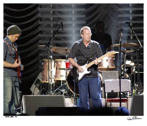 Buy Backstage Gallery Presents SG-3001-032 Eric Clapton by Steve Galli ...