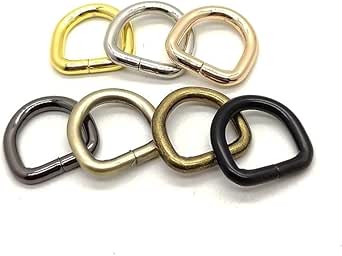 Amazon.com: 20pcs 20mm(3/4") D Rings bag hardware, crossbody bag ...
