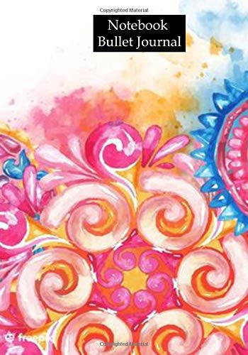 Notebook Bullet Journal: Medium size Dot grid notebook for designing ...