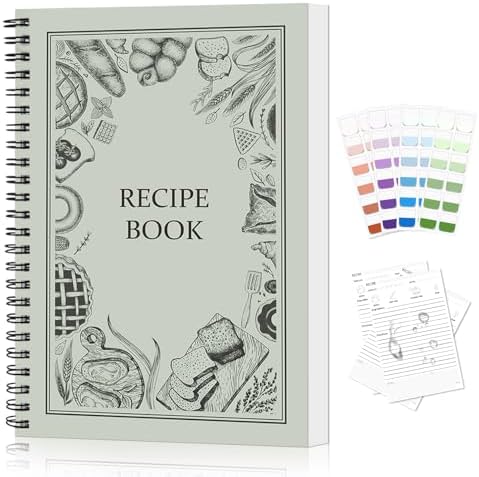 Amazon.com: Recipe Book to Write in Your Own Recipes, Waterproof Tear ...