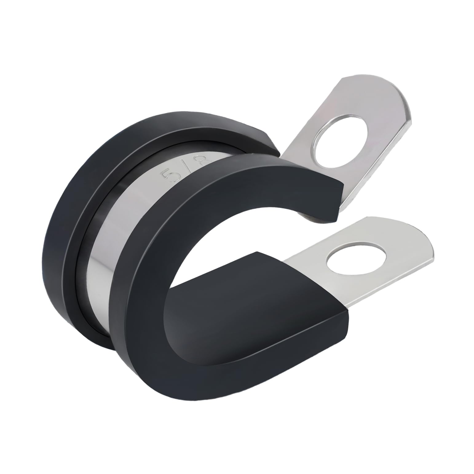 Snapklik.com : JWGJW Stainless Steel Cable Clamp 50 Pack 5/8 Inch