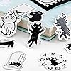 Amazon.com: Obujopal Small Cute Cat Stickers for Scrapbooking Bullet ...