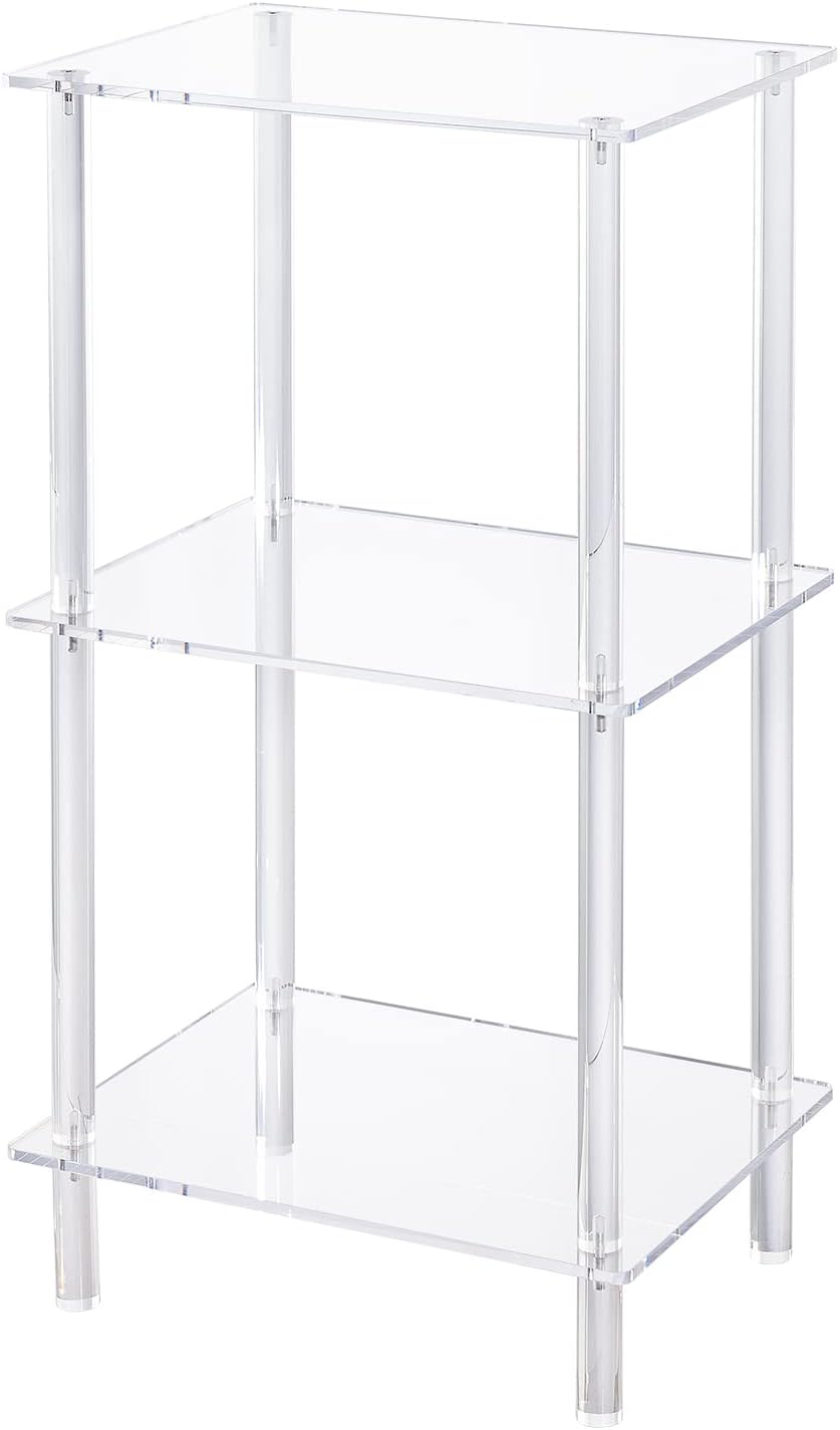 Amazon.com: Riser Table with Shelf | Table Stand | 30" H Laptop Stand ...