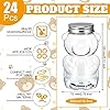 Amazon.com: Mumufy 24 Pcs Bear Plastic Jar Empty Bear Shaped Bottle ...