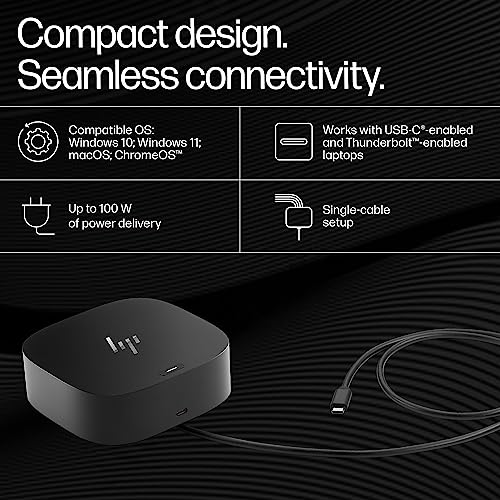 HP USB-C Dock G5 Docking Station, Black (26D32AA) Price in India ...