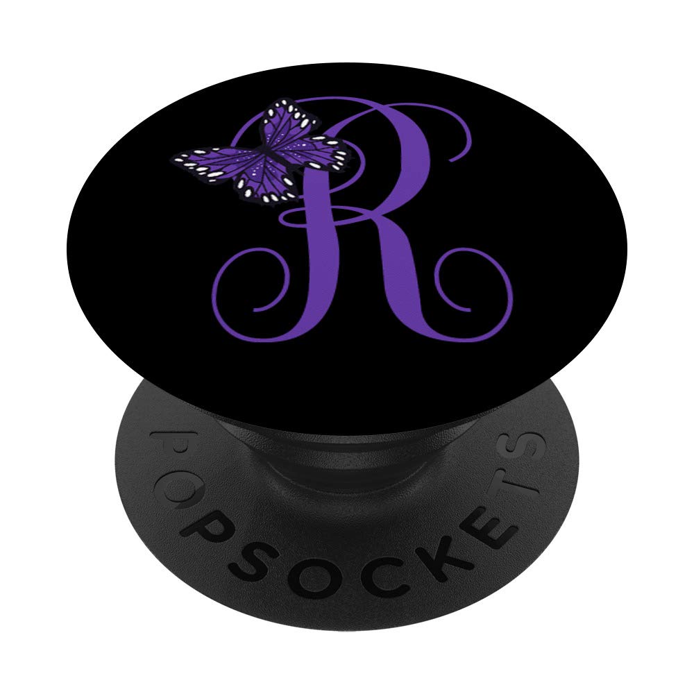 La Letra R En Morado