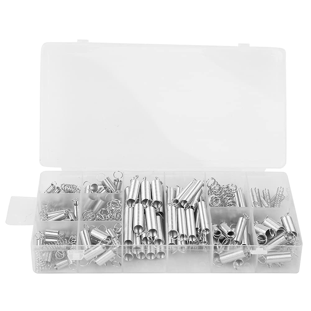Orenic 200PCs Tension & Pressure Spring Set, Industrial Accessory ...