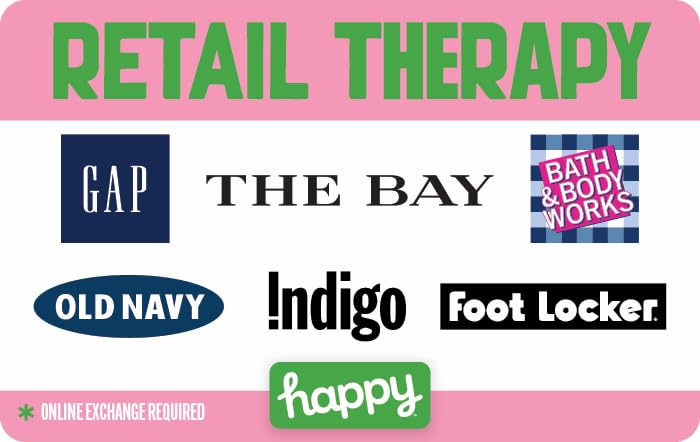 Amazon.ca: Retail Therapy eGift Card - standard: Gift Cards