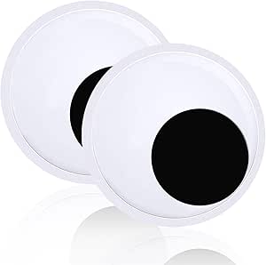 Benvo Giant Googly Eyes Self Adhesive 18cm Big Wiggle Eyes Large Sticky ...