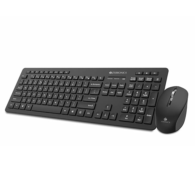 Amazon.in: Buy Zebronics Zeb-Companion 500 2.4GHz Wireless Keyboard ...