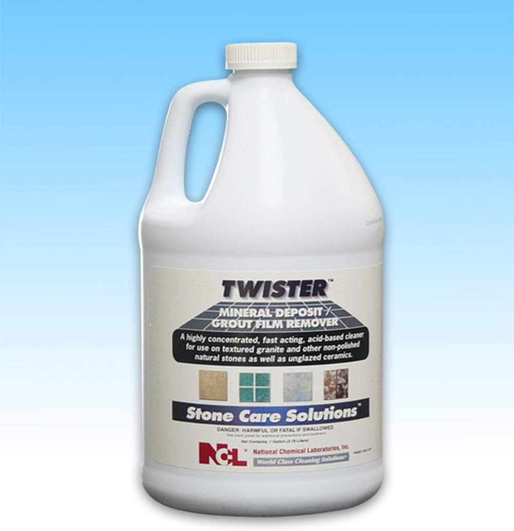 Amazon.com: NCL Twister Mineral Deposit Grout Film Remover 1 GAL ...