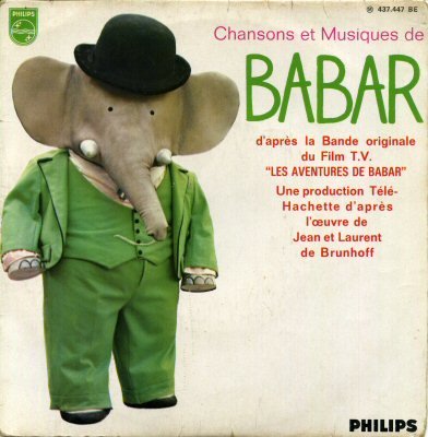 Amazon.com: Chansons et musiques de Babar (film TV) - disque vinyle 45 ...