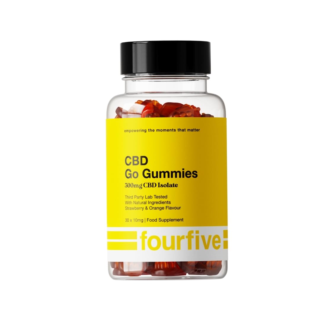 fourfive CBD Gummies - 300mg Strength for Sports Performance, Mental ...
