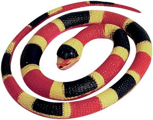 Amazon.com: Wild Republic Coral Snake, Rubber Snake Toy, Gifts for Kids ...