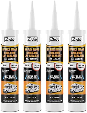 Ziollo RV Flex Repair Caulking Lap Sealant - Self Leveling EPDM Sealant ...