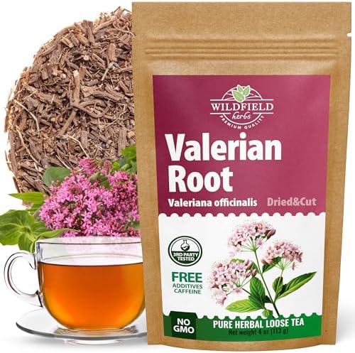 Amazon.com : 4 oz. Valerian Root Herb Valerian Root Tea Herbal Tea ...