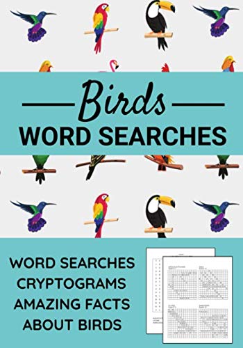 Birds Word Searches: Challenging Puzzle Book | Word Searches ...