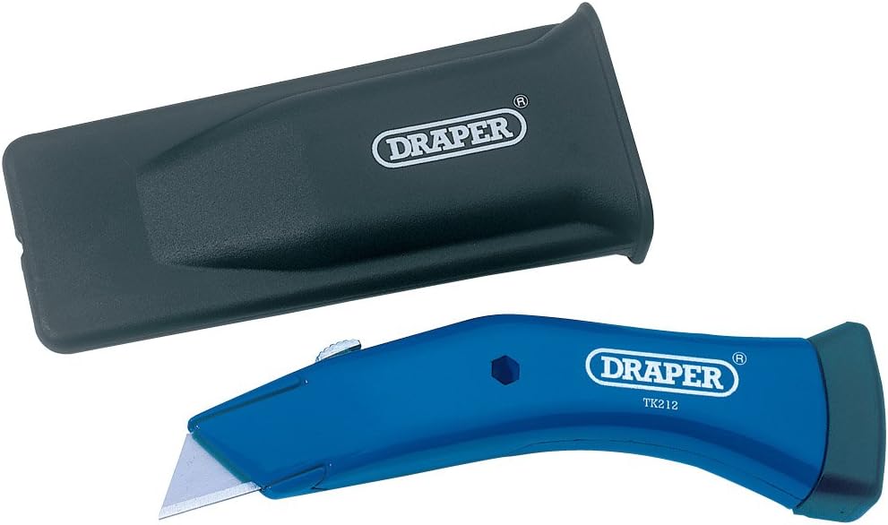 Draper 55059 Heavy Duty Utility Knife with Quick Blade Change Facility ...