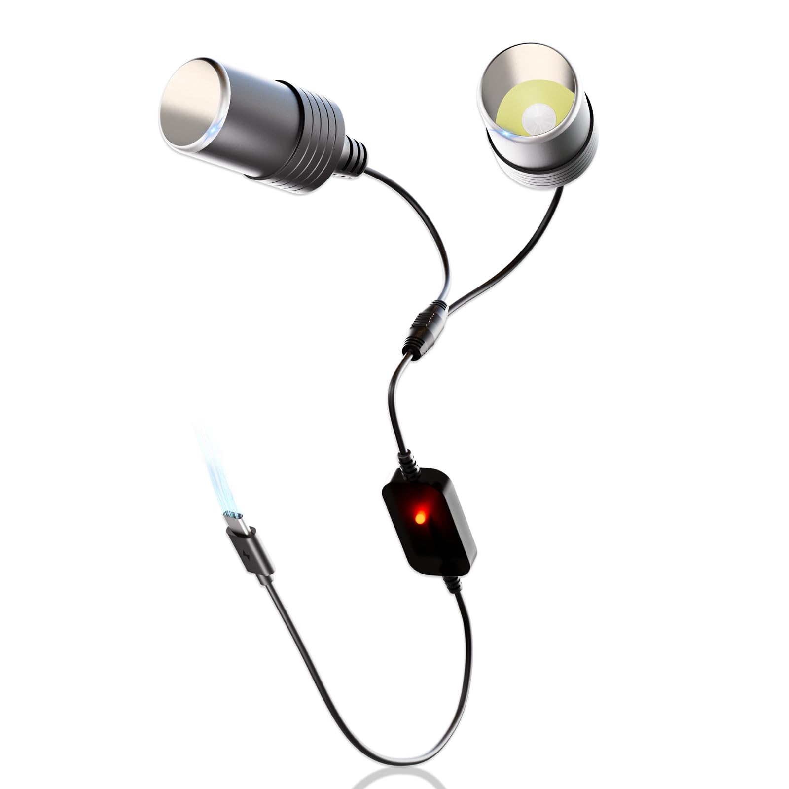 Amazon.com: USB C to Cigarette Lighter Adapter 36W: PD3.0 2-Socket USB ...