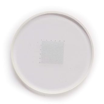 0.2 mm net Shaped Microscope Eyepiece Micrometer net Shaped Eyepiece ...