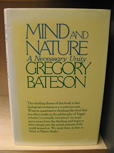 Mind and Nature: Gregory Bateson: 9780704530140: Amazon.com: Books