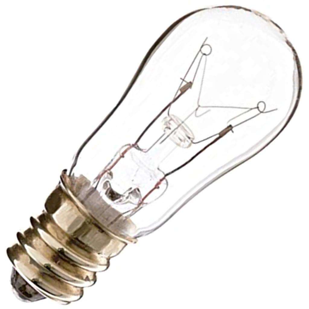 Satco S3900 130V 10/Sleeve Candelabra Base 6-Watt 6S6 Light Bulb, Clear ...