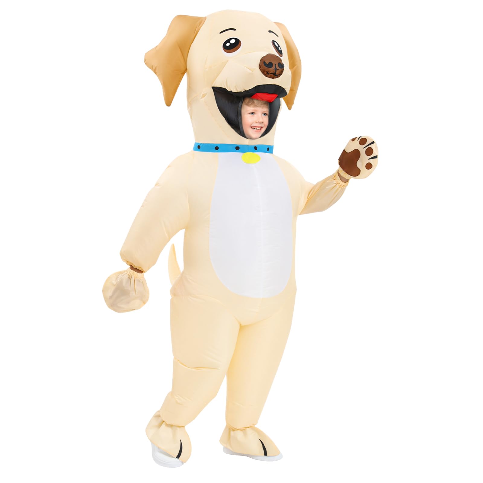 Amazon.com: Searhmomo Inflatable Costume Dog for Kids, Funny Dog Blow ...
