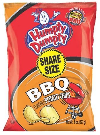 Amazon.com: Humpty Dumpty BBQ Potato Chips, 6 Ounce, 1 Count