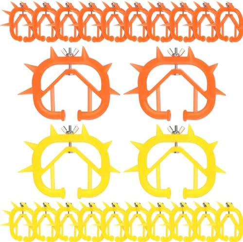 Amazon.com : Plastic Calf Cow Cattle Nose Ring Weaning Weaner Anti ...