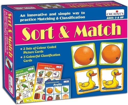 Buy Creative's Think & Match Part-1, Brain Building Games For Kids ...