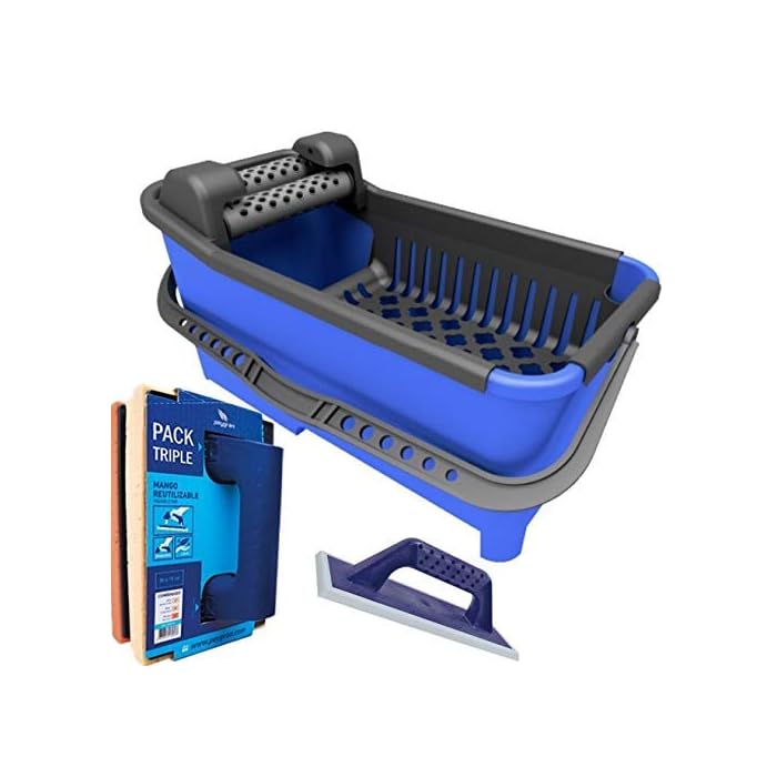Buy Peygran Grouting KIT: Grouting Bucket 20L Equipped with a Roller ...