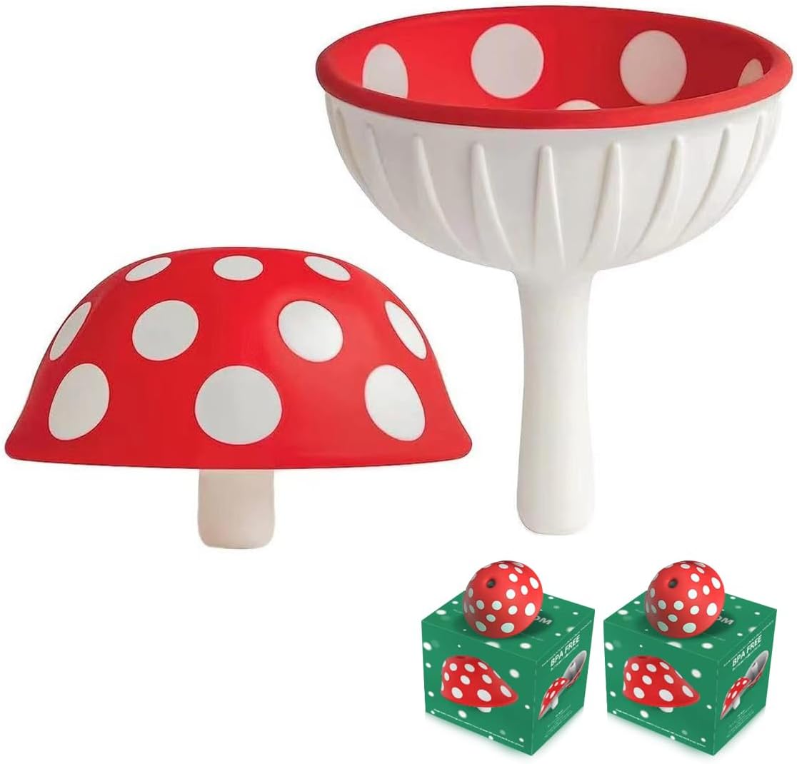 Amazon.com: Magic Mushroom Foldable Kitchen Funnel and Fun Guy Fridge ...