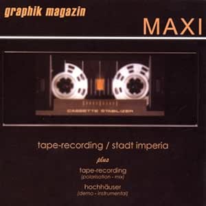 Tape Recording/Stadt Imperia by Graphik Magazin: Amazon.co.uk: CDs & Vinyl