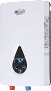 Marey ECO150 Electric Tankless Water Heater, 14.5kW 240V, Smart Technology, Unlimited On-Demand ...