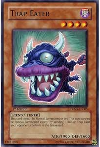 Amazon.com: Yu-Gi-Oh! - Trap Eater (CRMS-EN005) - Crimson Crisis - 1st Edition - Common : Toys ...