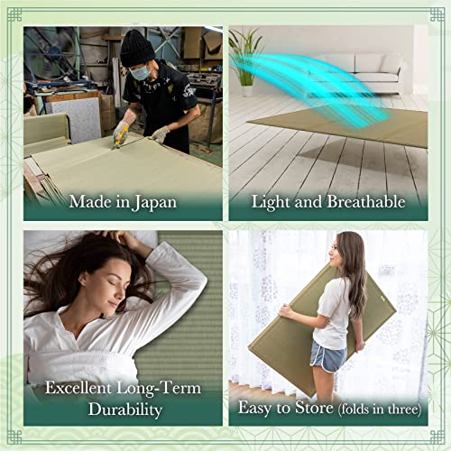 Snapklik.com : FULI Japanese Tatami Mattress, Igusa Mat