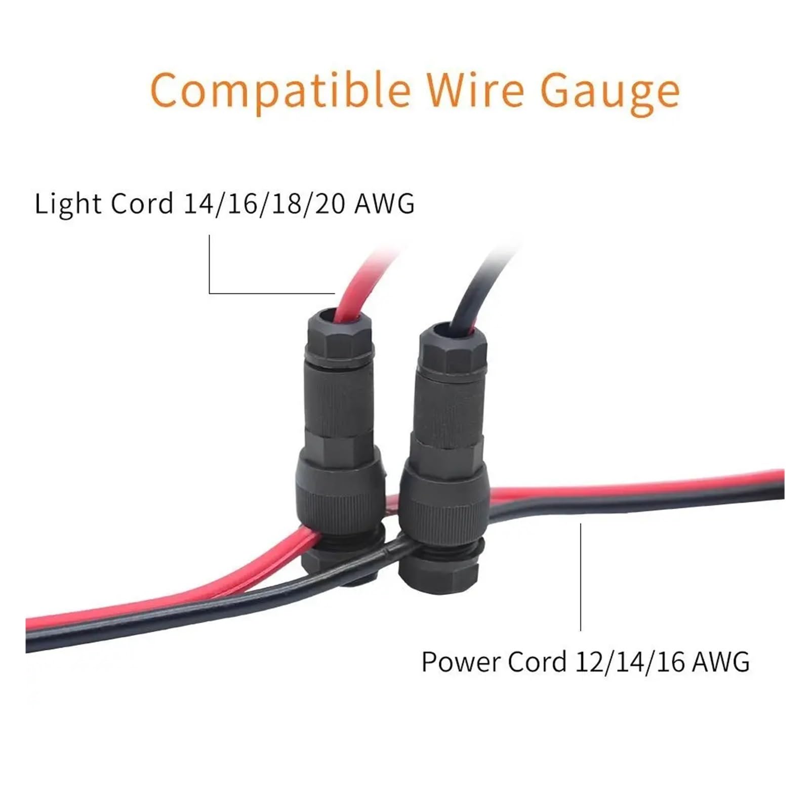 Snapklik.com : 1 Count 22 AWG Red Low Voltage Fastlock Piercing ...