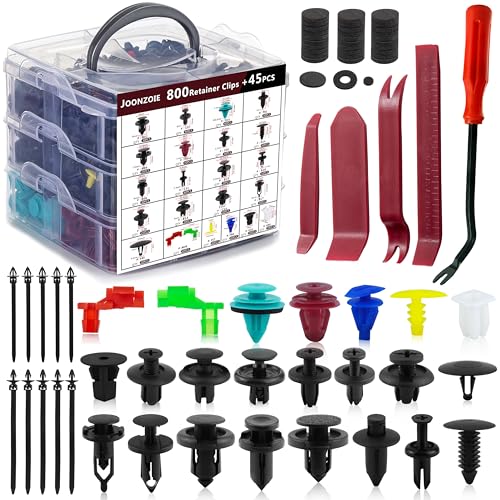 Amazon: 845pcs Automotive Bumper Retainer Clips, Car Clips Plastic Pin ...