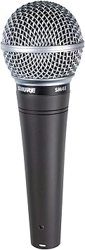 Amazon.com: Shure SM48 Cardioid Dynamic Vocal Microphone with Shock ...