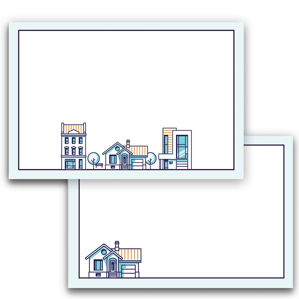 Amazon.com: Note Cards for Real Estate and Realtors, A6, 4 x 6 inches ...