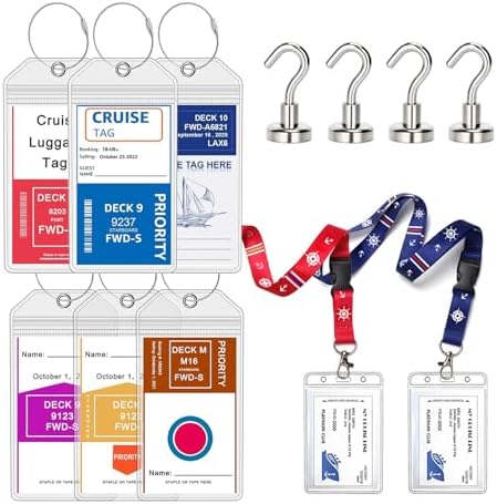 Cruise ship essentials,Luggage Tags for Carnival and Royal caribbean ...