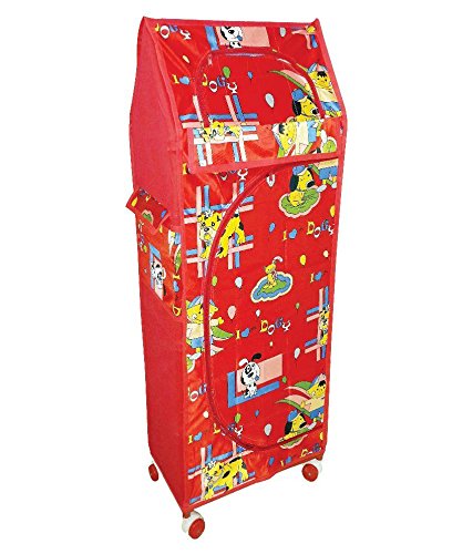 Kids Almirah with Wheels (5 Shelves) : Amazon.in: Home & Kitchen
