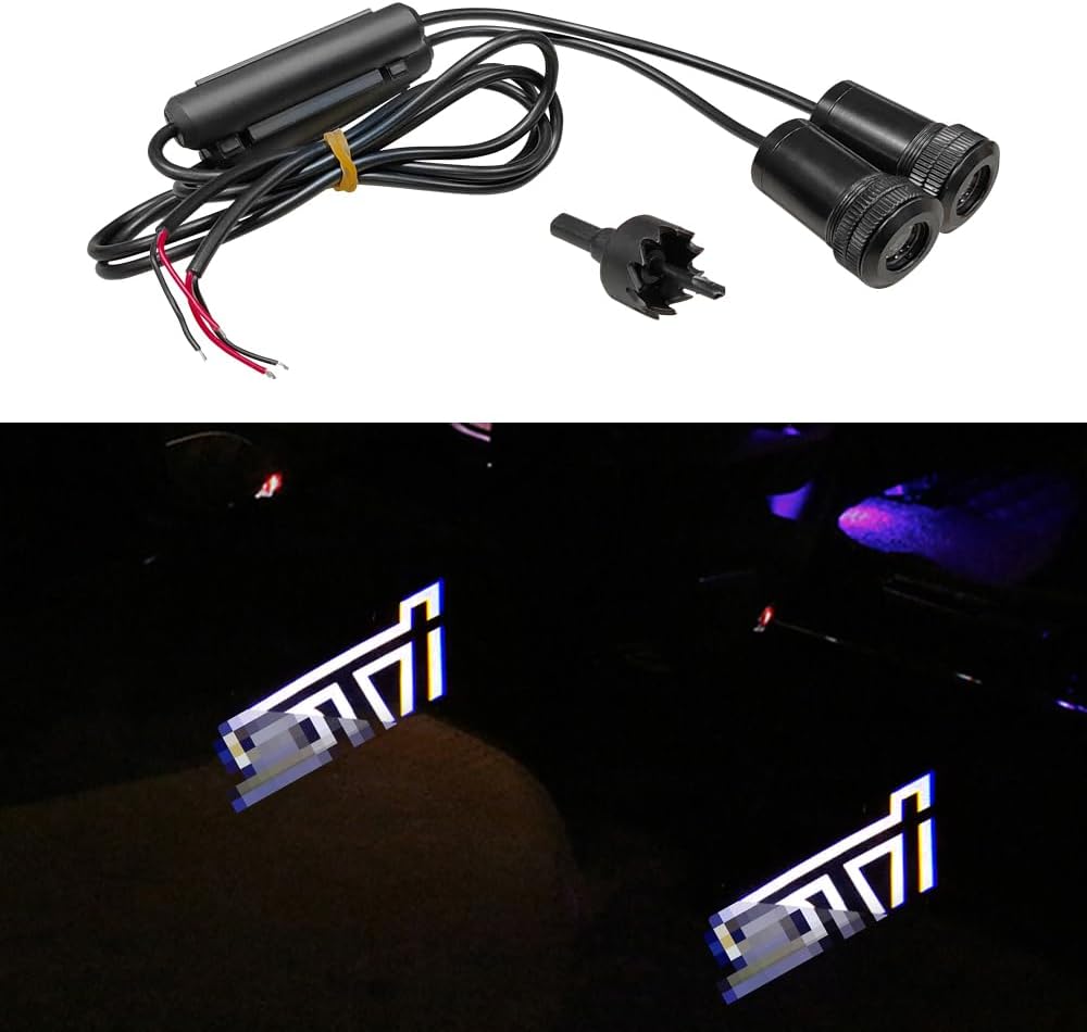 Amazon.com: 2Pcs Door Lights Logo for Impreza WRX Sti XV/Crosstrek ...