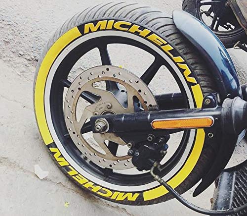 Motorik Permanent Rubber Tire Stickers Lettering Kit (15 to 22 inch ...