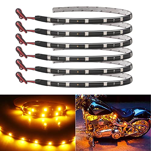 12V amber LED strips | LED Moment