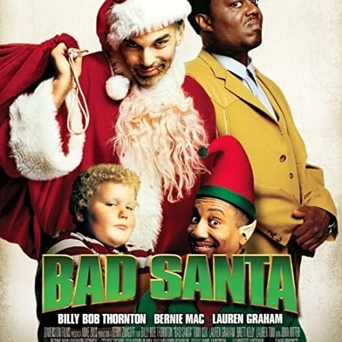 Bad Santa Movie Poster - One Sheet Laminated Poster (24 x 36) : Amazon ...
