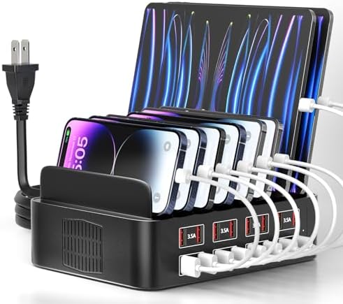 Amazon.com: OthoKing Charging Station Organizer,Fast Charging Station ...