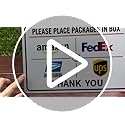 Amazon.com : Eyoloty Package Delivery Sign Instructions,Delivery Amazon ...